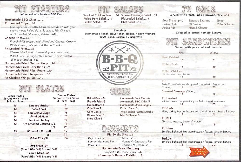 BBQ Pit - Barbecue restaurant in Monroe, LA